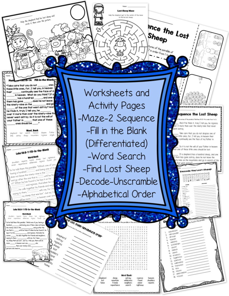 The Lost Sheep Worksheet & Activity Pack | Made By Teachers
