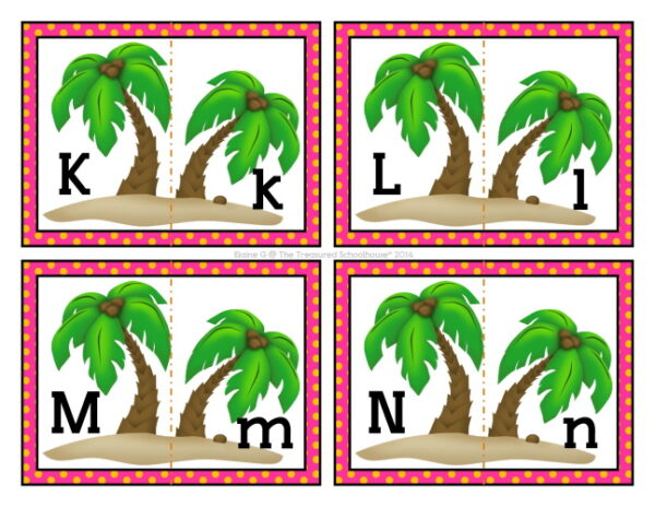 Alphabet Tree 2-Part Matching Cards (Chicka Chicka Boom Boom) | Made By ...