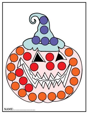 Halloween Dot Marker Activity Book Back to school Activity , Bingo ...