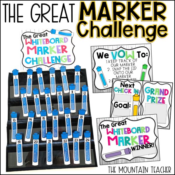 The Great Whiteboard Marker Challenge Editable - Made By Teachers