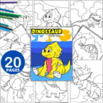 Dinosaurs Coloring Pages | Jurassic Dinosaurs, Coloring Sheets | Made ...