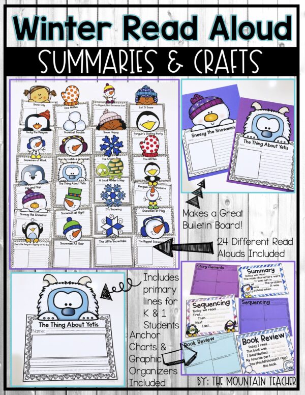 Winter Read Alouds with Activities - Made By Teachers