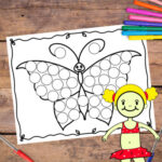 20 Butterflies Dot Markers Printables |Spring Coloring Pages | Made By ...