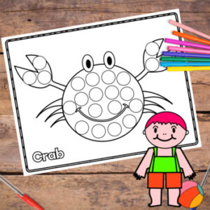 Ocean Animals Dot Marker Activity Book For Toddler,Bingo Daubers ...