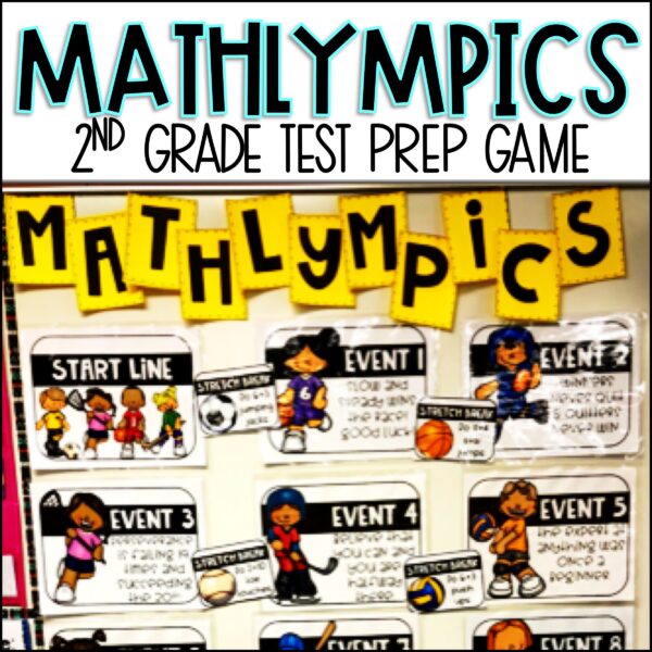 Mathlympics 2nd Grade Math Test Prep and Review - Made By Teachers