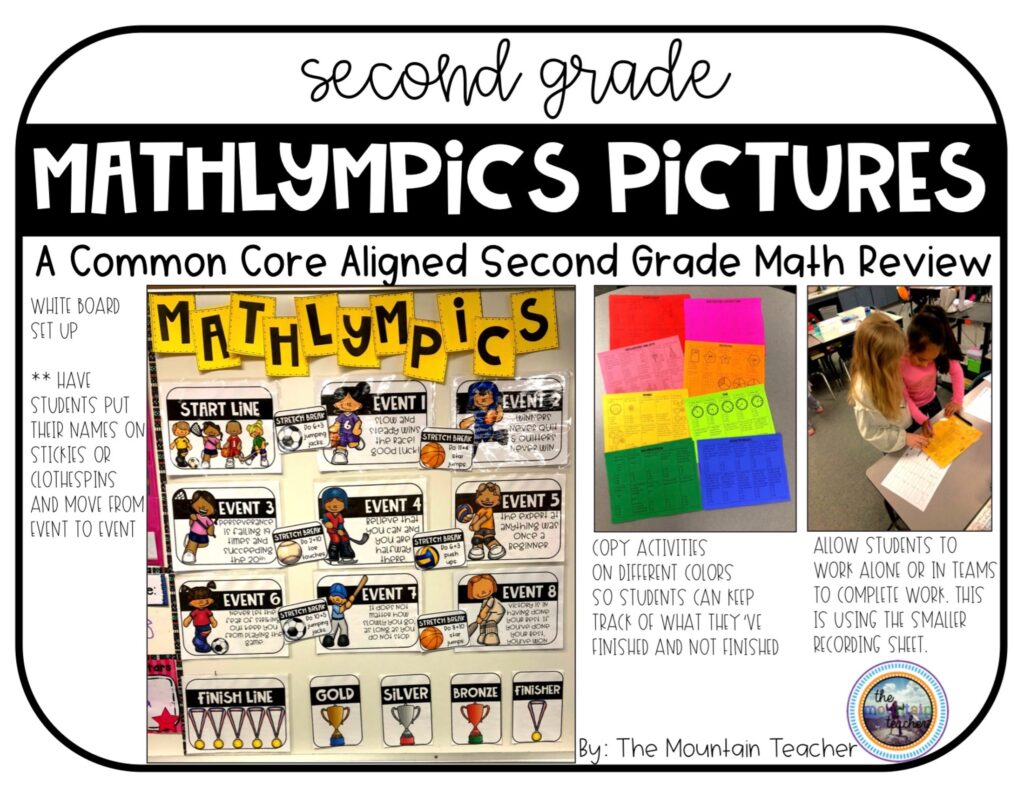 Mathlympics 2nd Grade Math Test Prep and Review - Made By Teachers