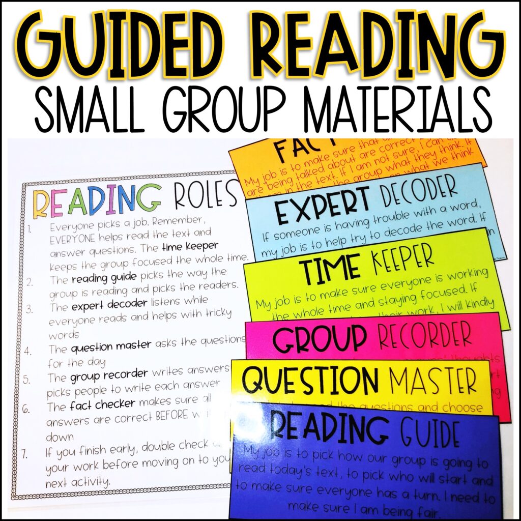 Student Led Guided Reading Groups | Made By Teachers