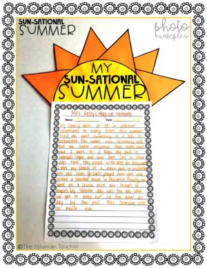 Summer Narrative Writing Activity and Prompt - Made By Teachers