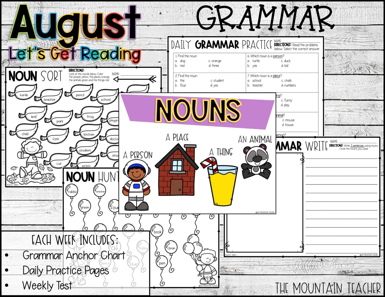 August DIGITAL Lets Get Reading 2nd Grade Reading Activities and Videos ...