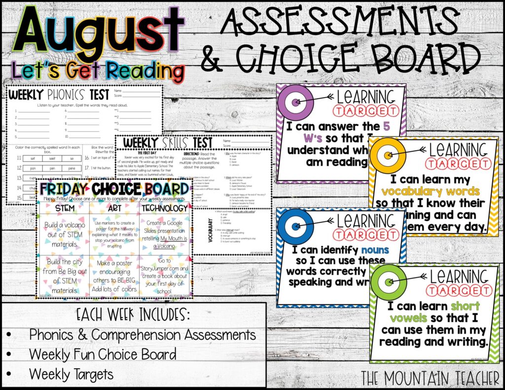 August DIGITAL Lets Get Reading 2nd Grade Reading Activities and Videos ...