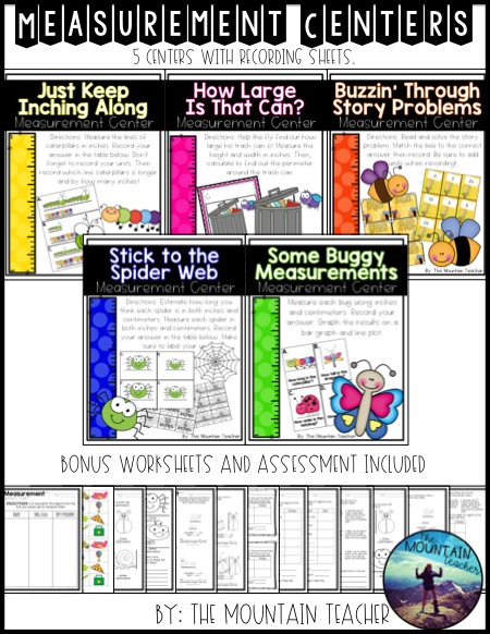 Measurement Activities | 2nd Grade Math Centers | Made By Teachers