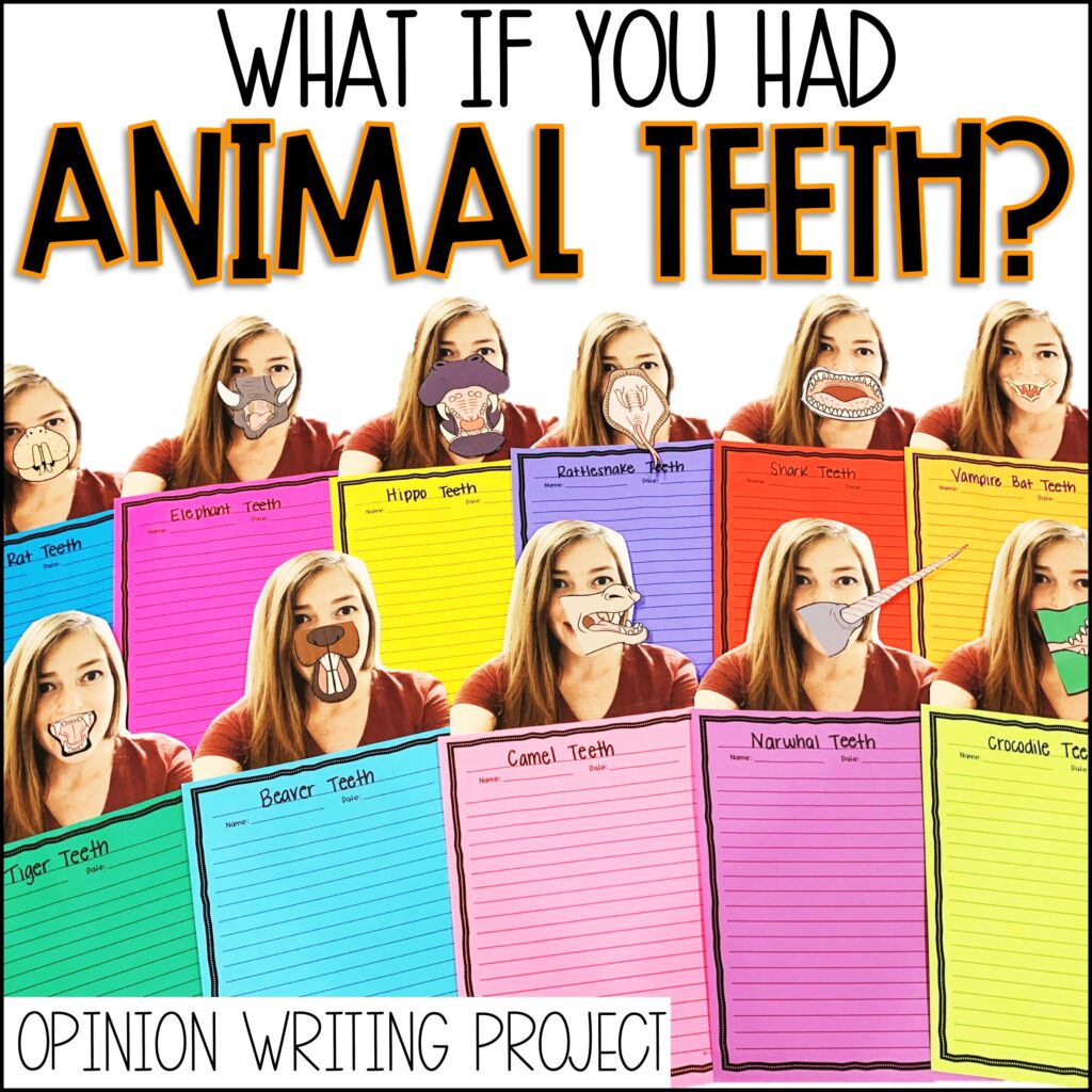 What If You Had Animal Teeth Writing Activity | Animal Adaptation ...