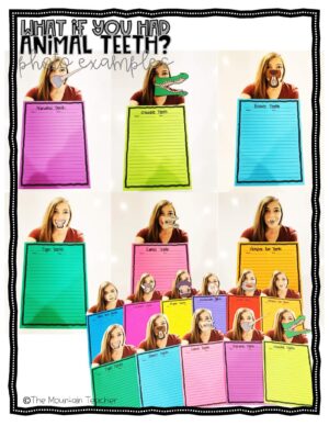 What If You Had Animal Teeth Writing Activity | Animal Adaptation ...
