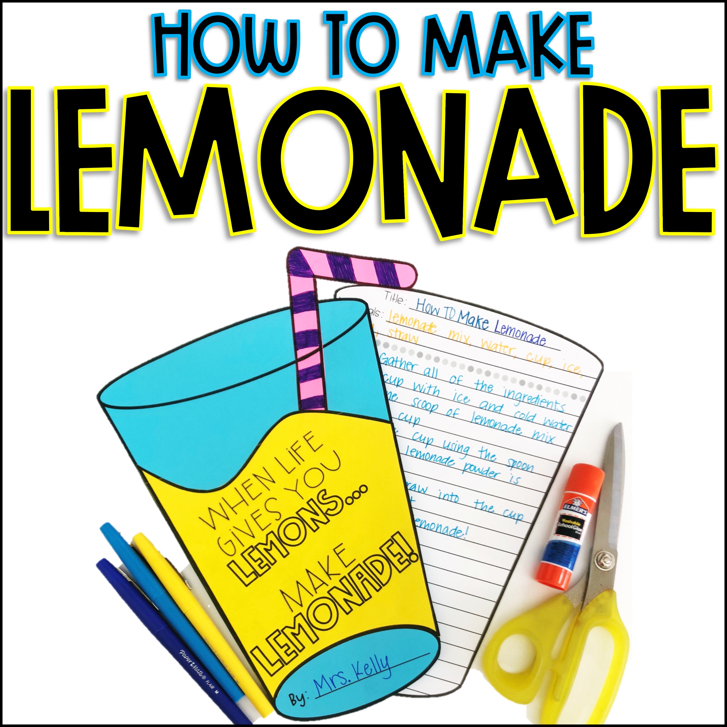How To Writing Template For Kindergarten Printable Templates