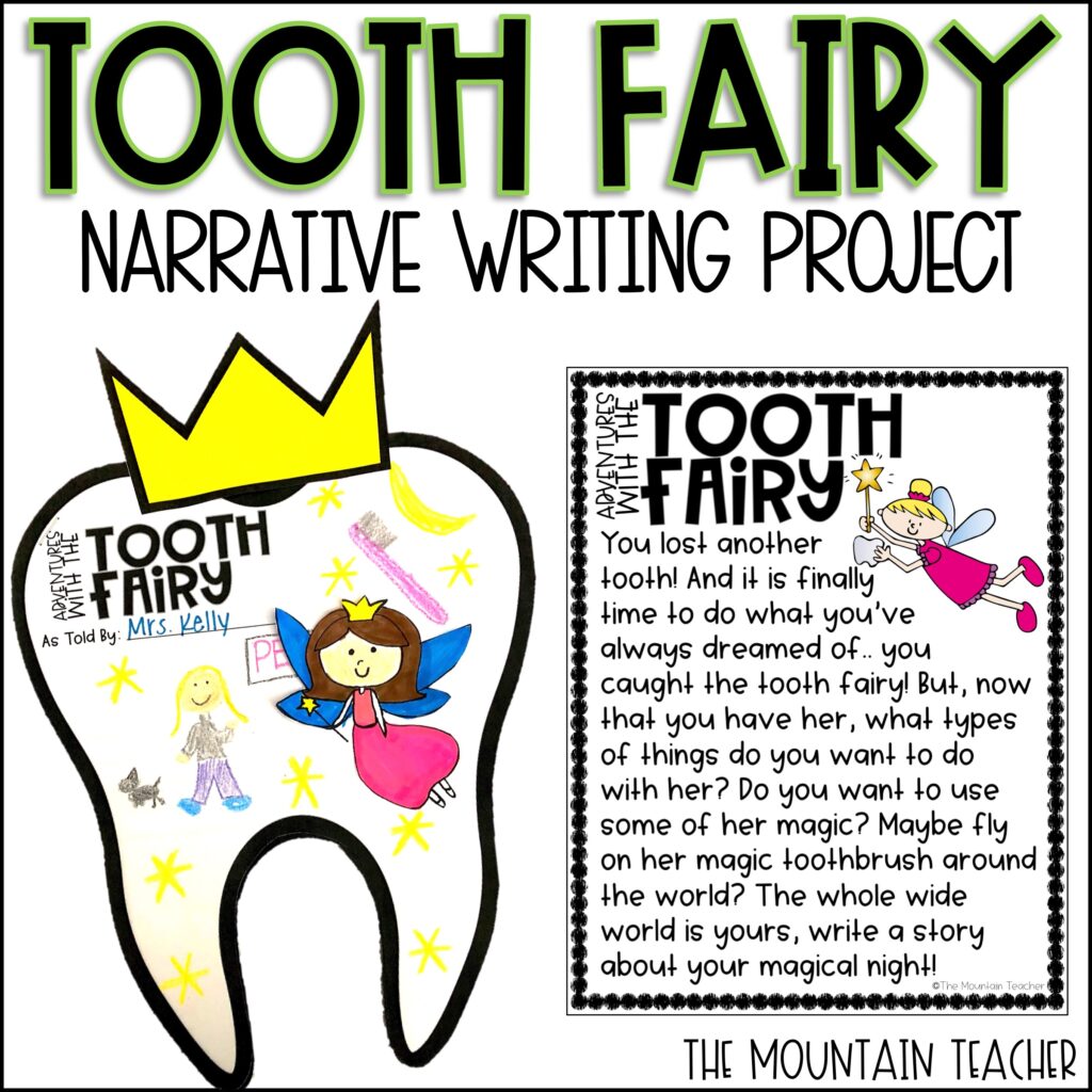 How to Catch the Tooth Fairy Narrative Writing | Dental Health Month ...