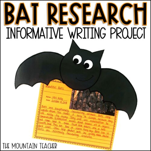 All About Bats Informative Writing Activity - Made By Teachers