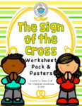 Sign of the Cross Worksheet Pack and Posters - Made By Teachers
