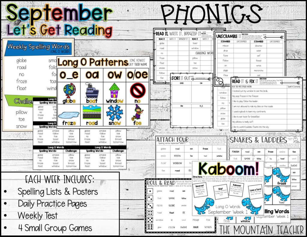 September Lets Get Reading 2nd Grade NO PREP Printable Reading ...