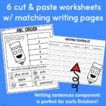 ABC ORDER WORKSHEETS BACK TO SCHOOL | ALPHABETICAL ORDER - Made By Teachers