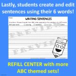 ABC ORDER WORKSHEETS BACK TO SCHOOL | ALPHABETICAL ORDER | Made By Teachers