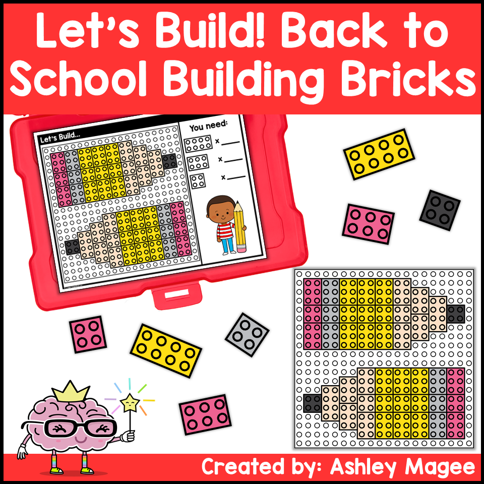 Let's Build - Back to School Building Brick Block Mats Fine Motor ...
