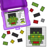 Let's Build - Halloween Building Brick Block Mats Fine Motor Center ...