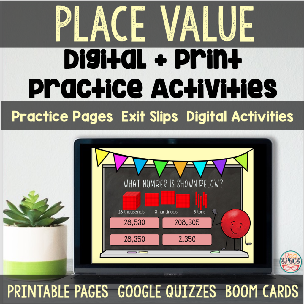 Place Value Mini Bundle: Digital + Print Activities | Made By Teachers
