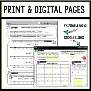 Place Value Mini Bundle: Digital + Print Activities - Made By Teachers