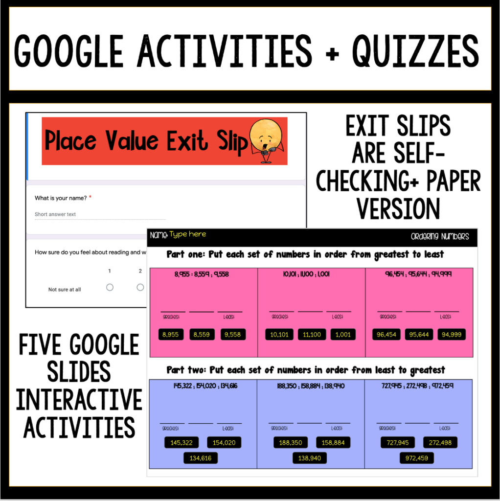 Place Value Mini Bundle: Digital + Print Activities | Made By Teachers