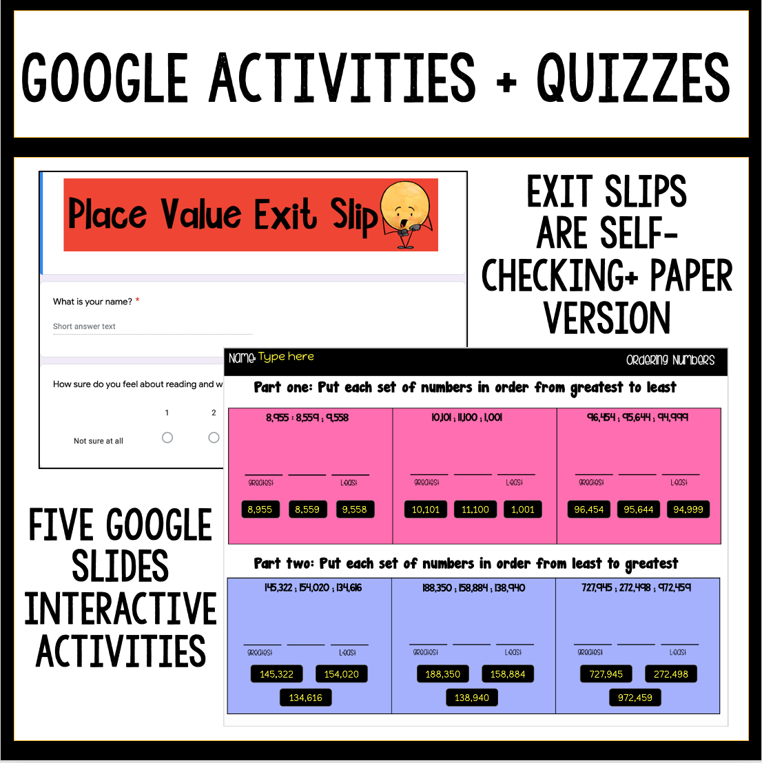 Place Value Mini Bundle: Digital + Print Activities | Made By Teachers