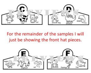 Alphabet Crowns Alphabet Hats | Made By Teachers