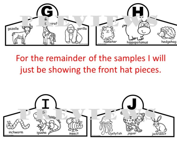 Alphabet Crowns Alphabet Hats | Made By Teachers