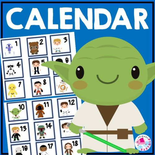 STAR WARS | CLASSROOM CALENDAR | POCKET CHART CALENDAR CARDS - Made By ...