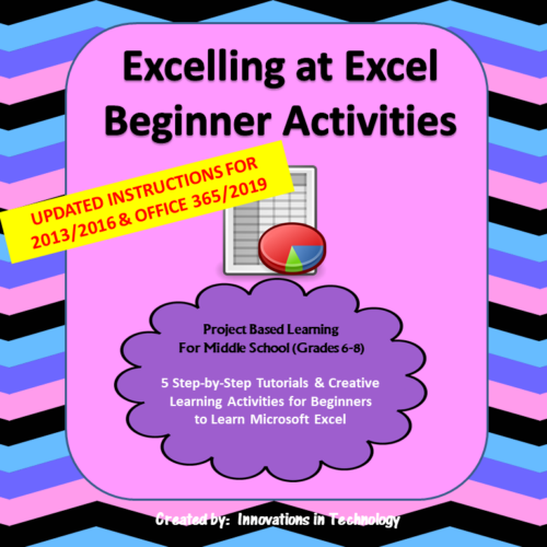 Excelling with Microsoft Excel - Beginner Activities - Made By Teachers