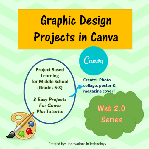 Graphic Design Projects using the Web 2.0 Tool Canva - Made By Teachers