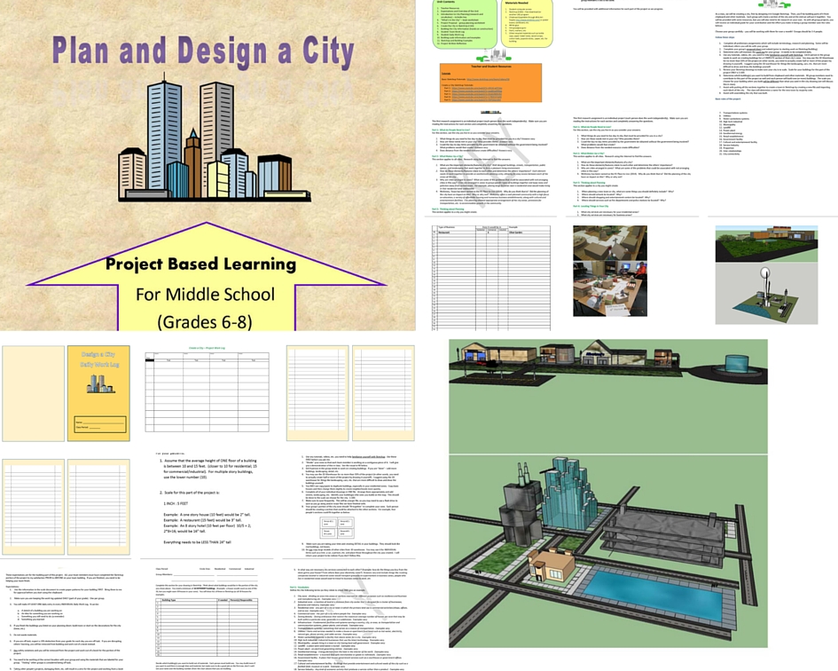 Design & Build a City - Project Based Technology & Engineering | Made ...