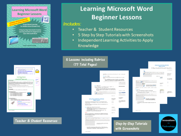 Learning to Use Microsoft Word - Beginner Lessons | Made By Teachers