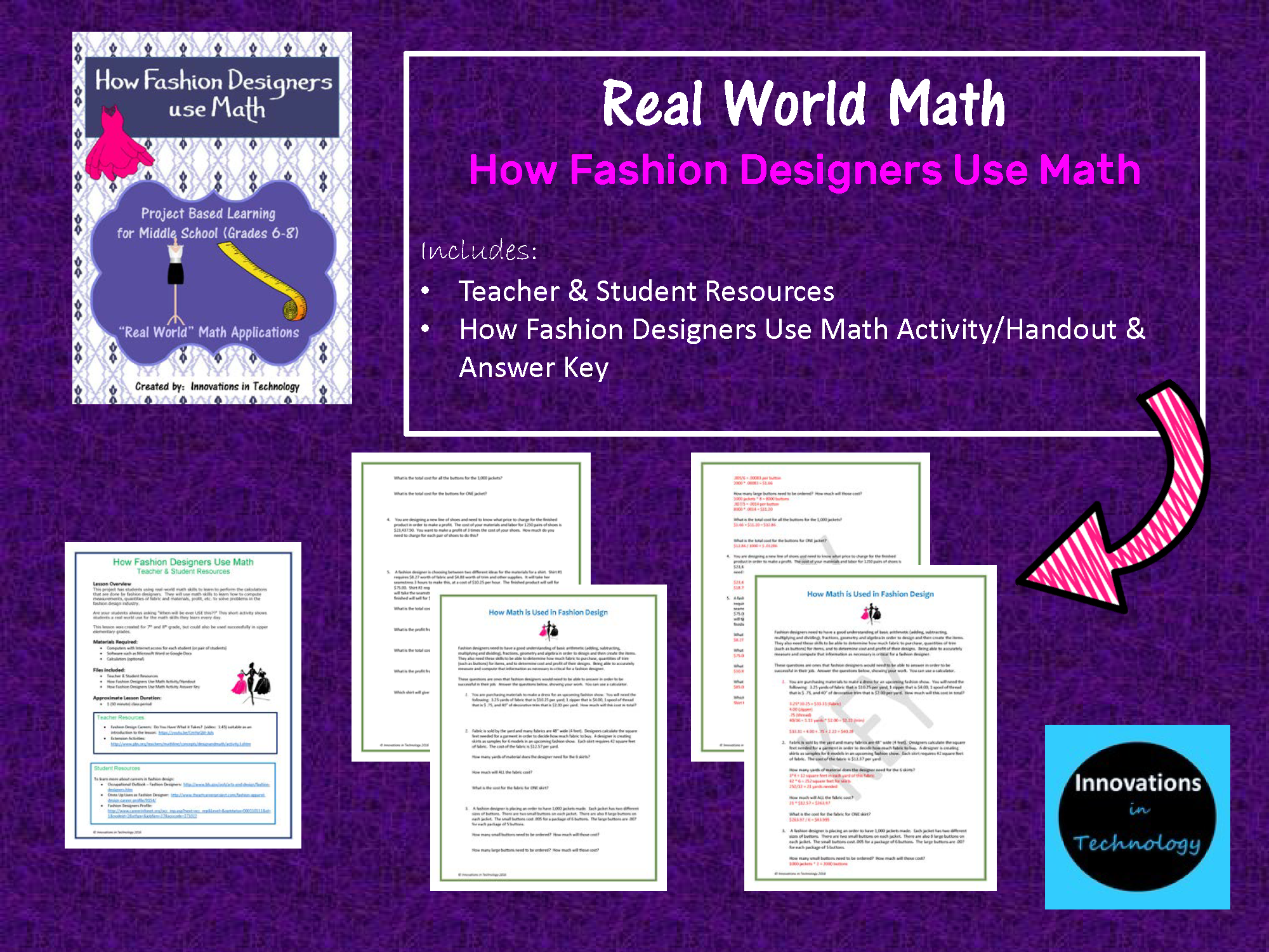 How Fashion Designers Use Math in their Career - Real World Math - Made ...