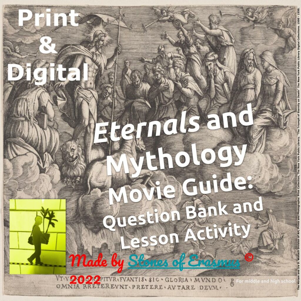 Eternals and Myth Film Guide: Question Bank and Lesson Activity for ...