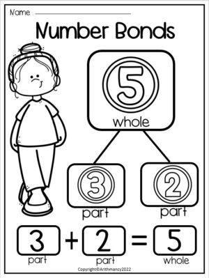 Grade 1 Number Bonds to 10 Print & Go Worksheets | Made By Teachers