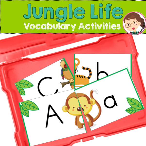 Alphabet activities - Jungle Animals Theme - Safari Animals Theme ...