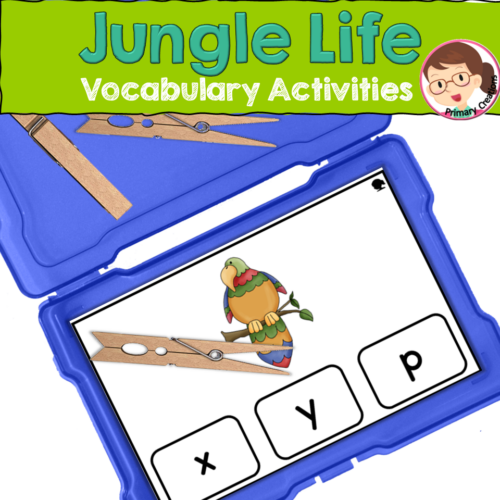 Beginning Sounds - Jungle Animals Theme - Safari Animals Theme | Made ...