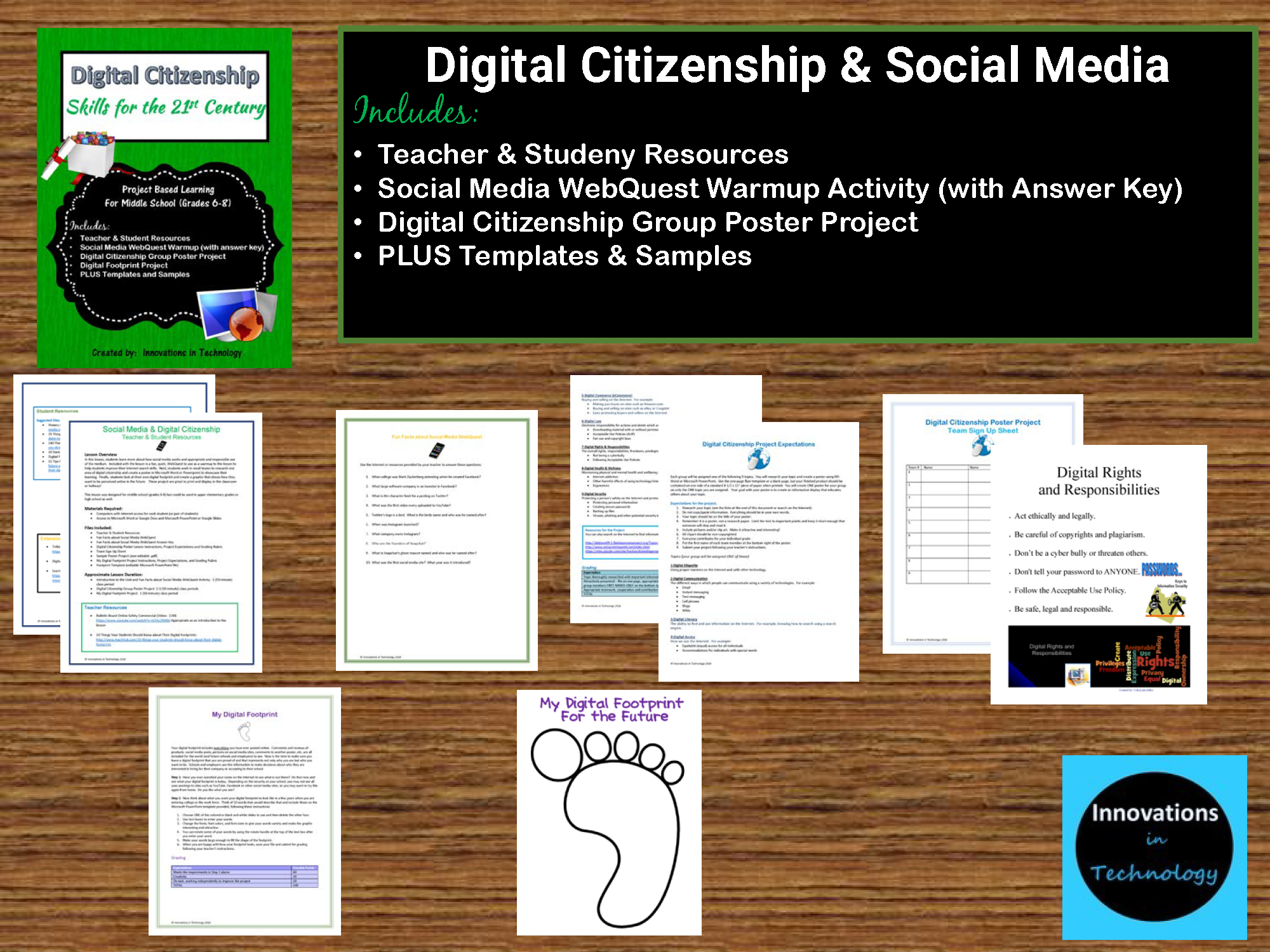 Digital Citizenship & Social Media - Made By Teachers