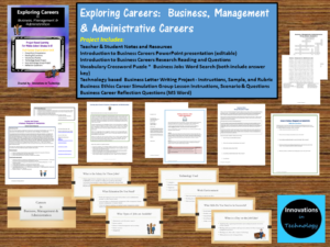 Exploring Careers: Business, Management & Administration Career Cluster ...