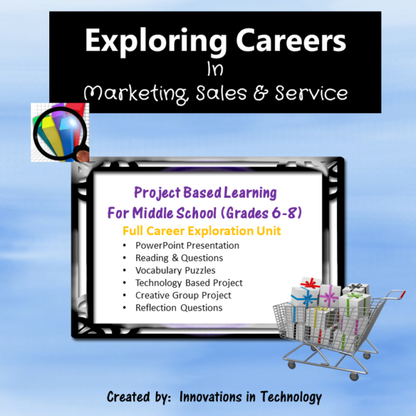 Exploring Careers: Marketing, Sales & Service Career Cluster - Made By ...
