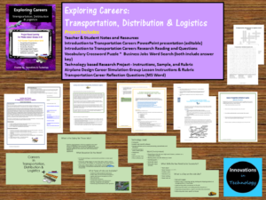 Exploring Careers: Transportation, Distribution & Logistics Career ...