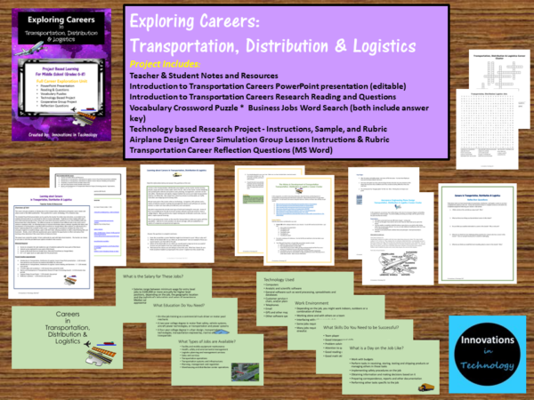Exploring Careers: Transportation, Distribution & Logistics Career ...