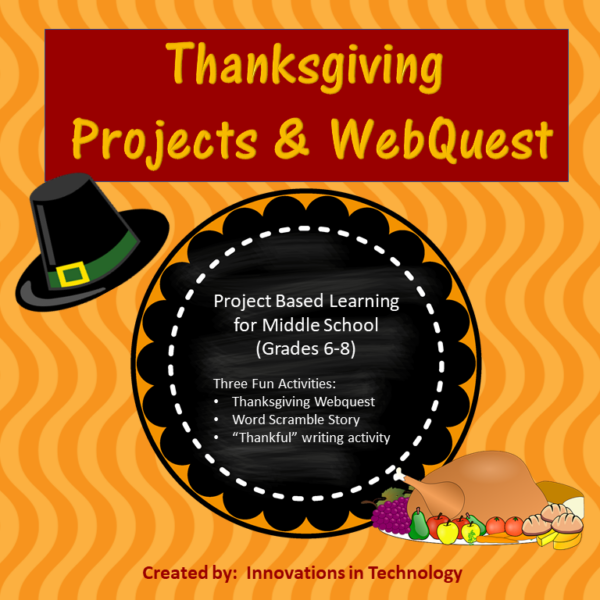 Fun Thanksgiving Activities & WebQuest - Made By Teachers