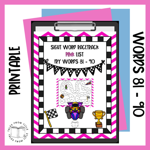 Fry Sight Word Fluency Racetracks | Words 81 - 90 | Printable | Made By ...