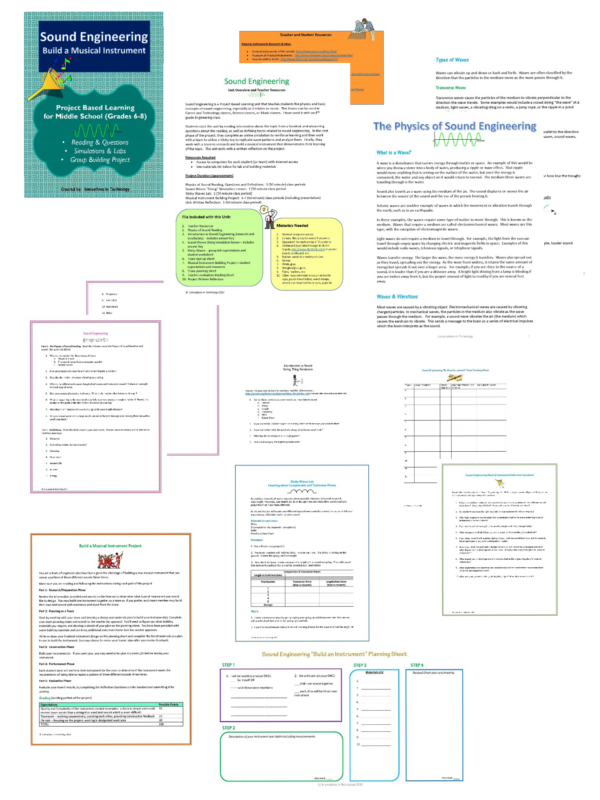 Sound Engineering - Design & Build a Musical Instrument - Made By Teachers
